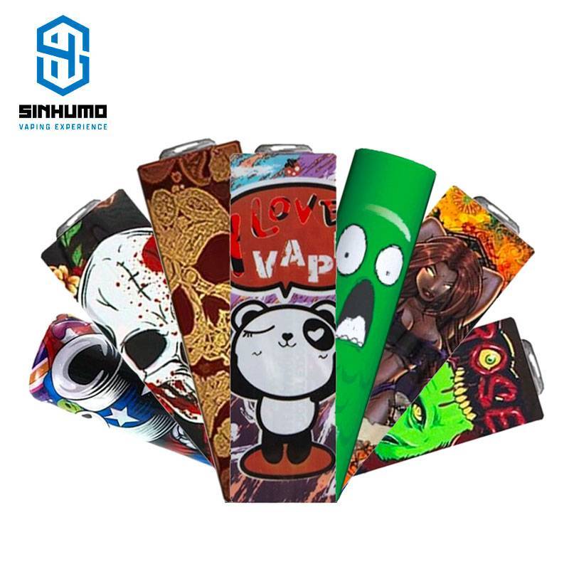 Pack de 5 Battery Wraps Animados 18650 |SinHumo