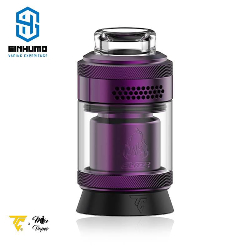 Blaze Solo 2 RTA by ThunderHead & Mike Vapes – Single Coil RDL/DL
