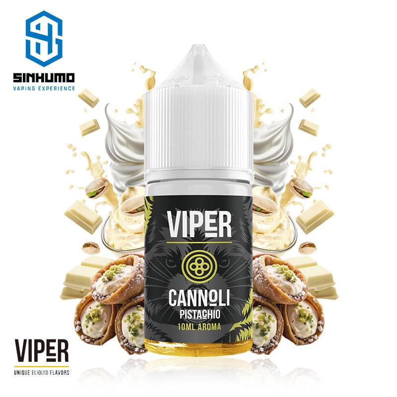 Aroma Cannoli Pistachio MiniLongfill by Viper Unique Eliquid Flavor ...
