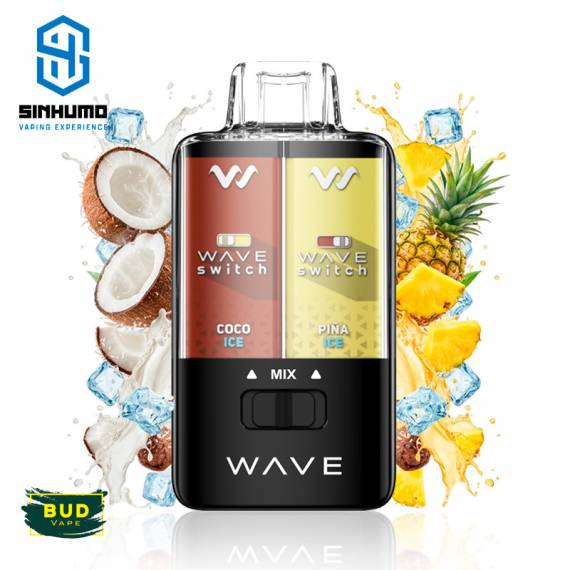 Wave Switch Bud Vape Coco Ice Piña Ice 0mg | Sinhumo